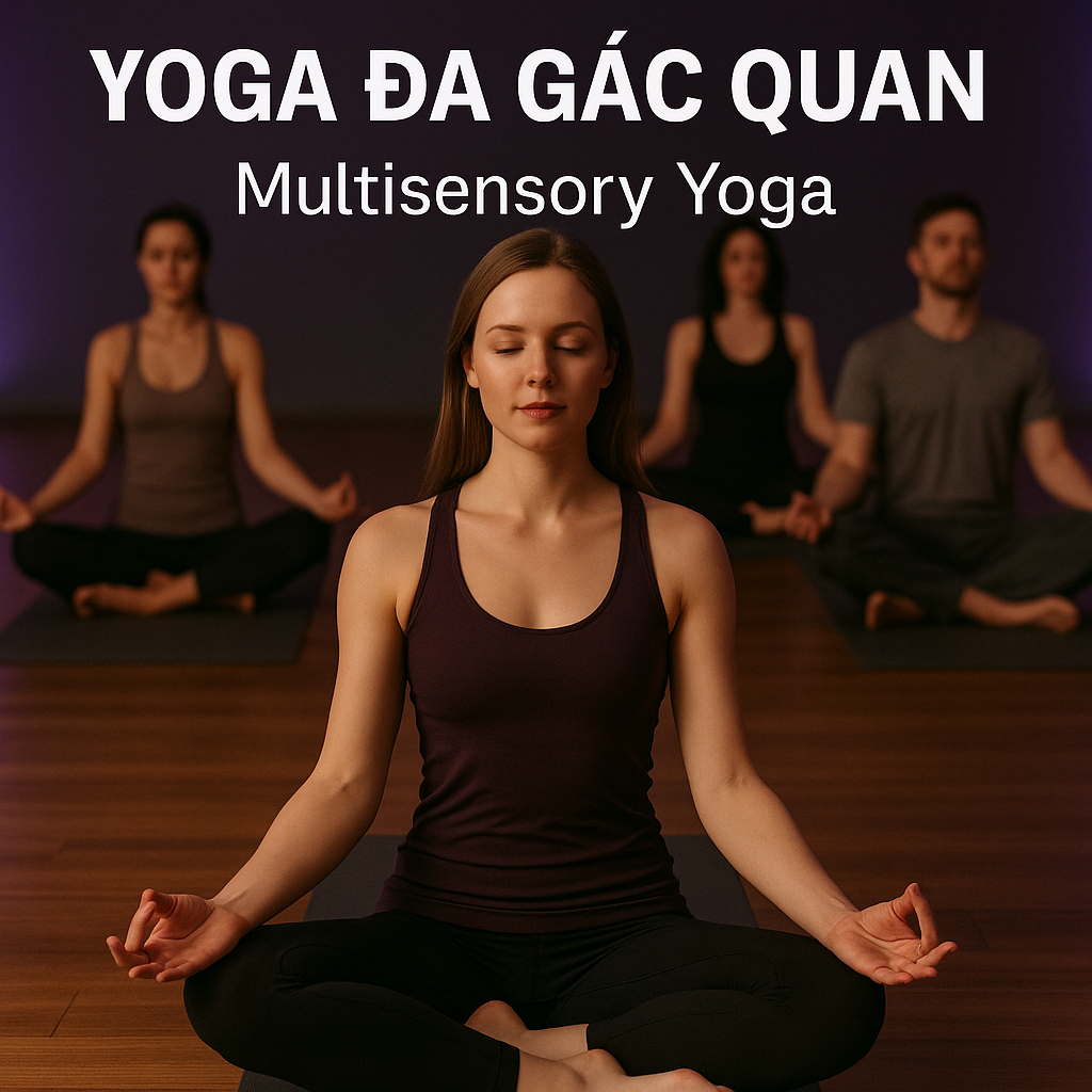Yoga đa giác quan | Kết hợp âm nhạc – Hương liệu – Ánh sáng - Tập Yoga